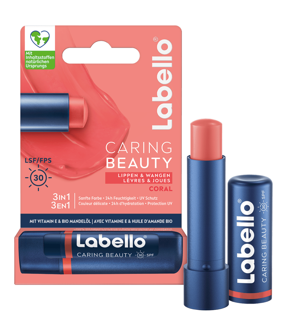 Labello I Lippenpflege I Caring Beauty Coral