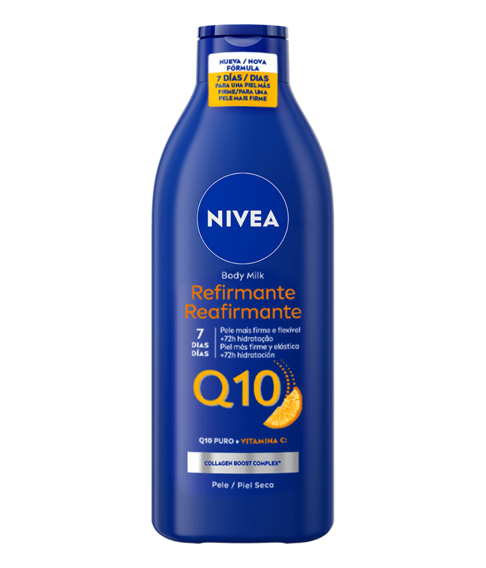 Body Milk Refirmante Q10 + Vitamina C 400ml – NIVEA