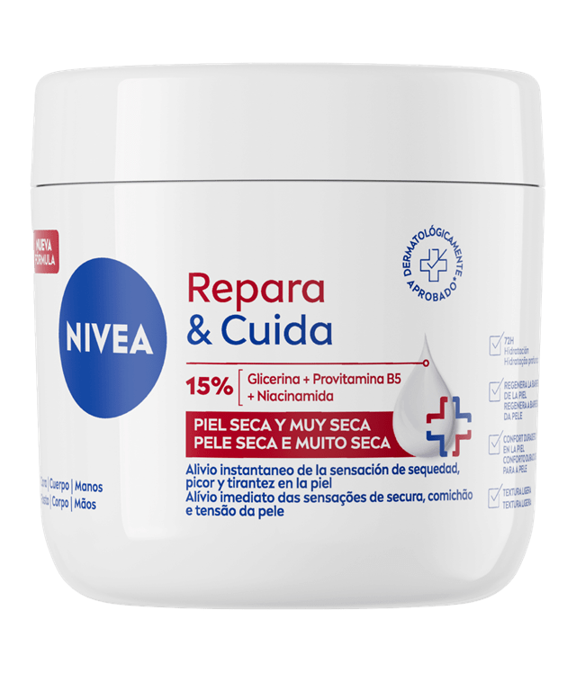 NIVEA Repara & Cuida Creme Cuidado Intensivo - Fórmula melhorada - NIVEA
