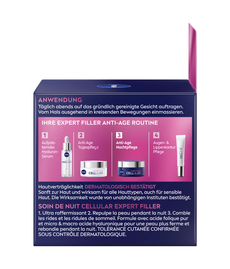 Cellular Expert Filler Anti Age Nachtpflege | NIVEA