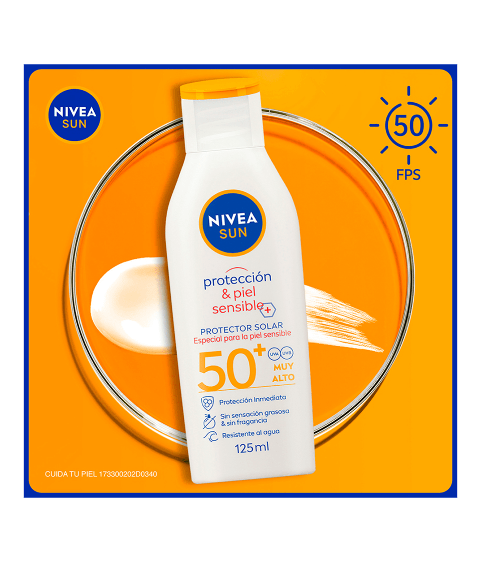 NIVEA SUN Protect & Sensitive SPF 50 –NIVEA SUN