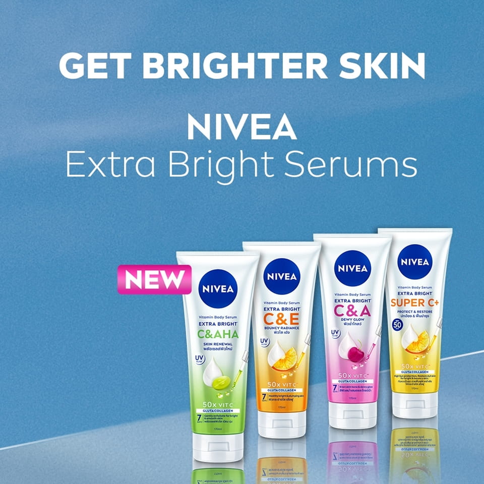 NIVEA Extra Bright C&AHA Vitamin Body Serum