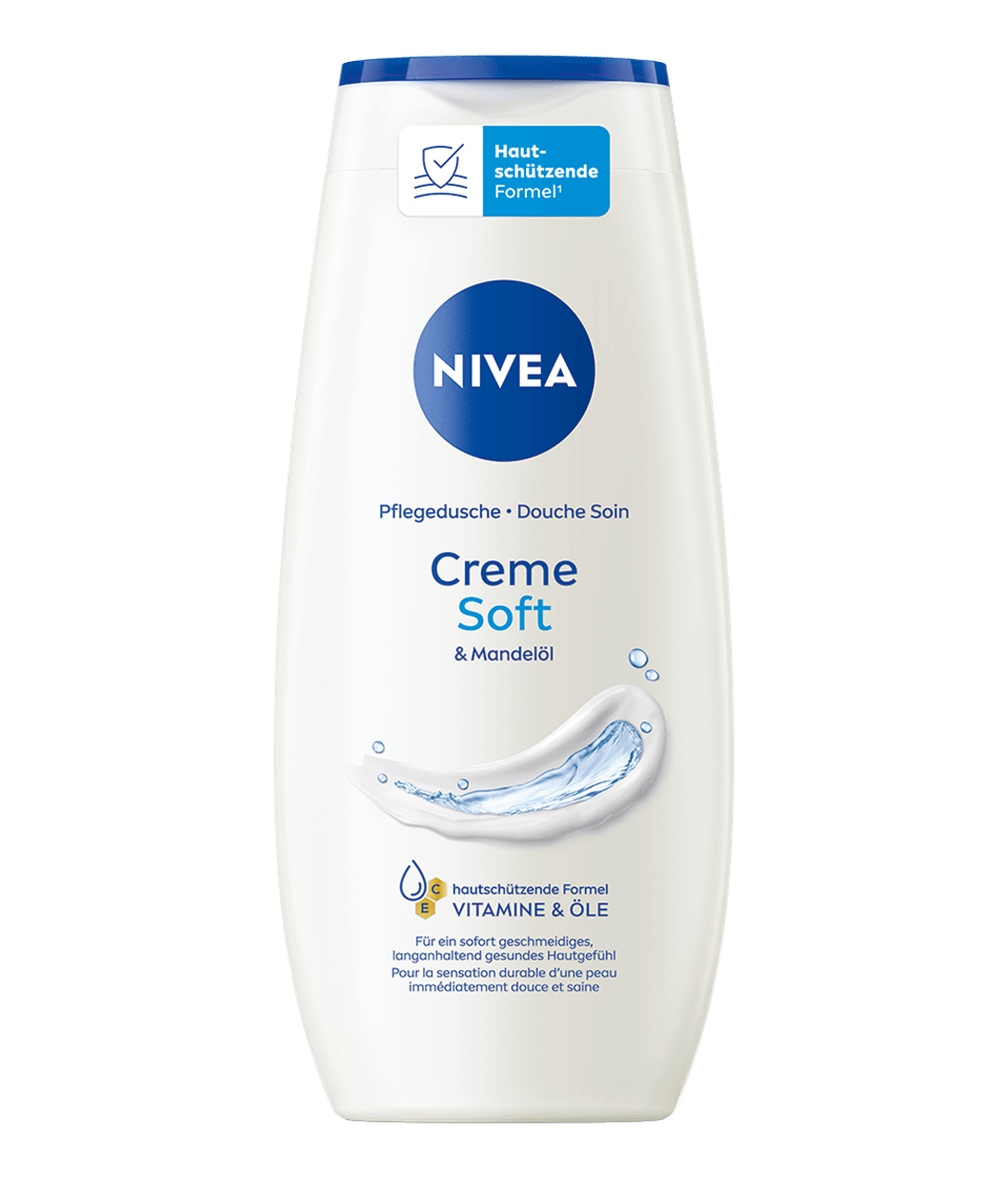 Duschgel Creme Soft für sanfte Reinigung & Pflege – NIVEA