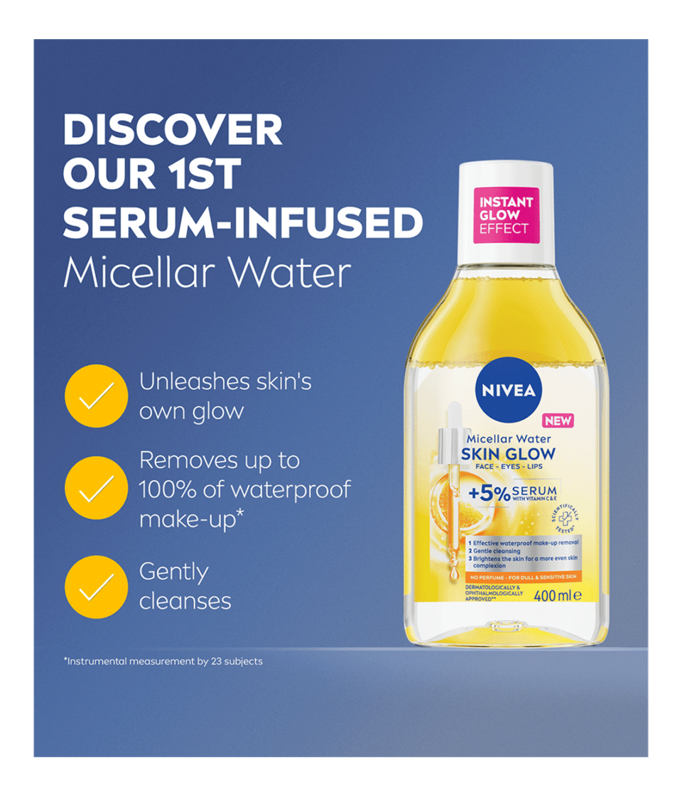 Skin Glow Micellar Water | Face Cleanser | NIVEA