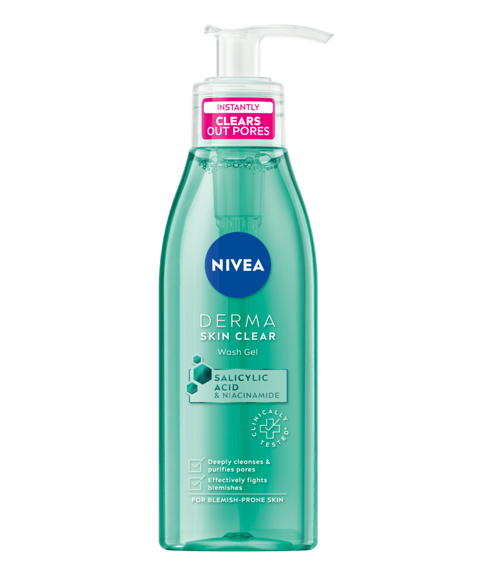 NIVEA Derma Skin Clear Wash Gel 150ml - NIVEA India