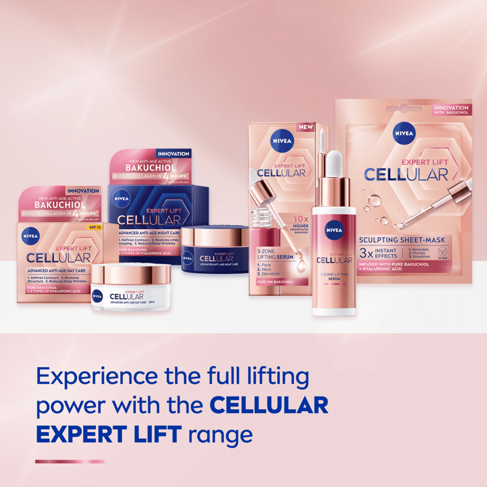 Cellular Expert Lift serum - 3-Zone Lifting - NIVEA