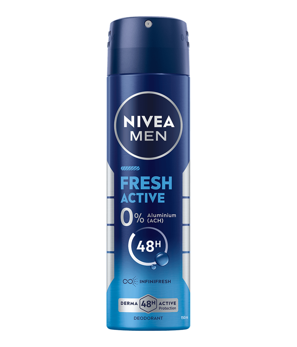 150ml Fresh Active dezodorans – dugotrajna svežina–NIVEA MEN