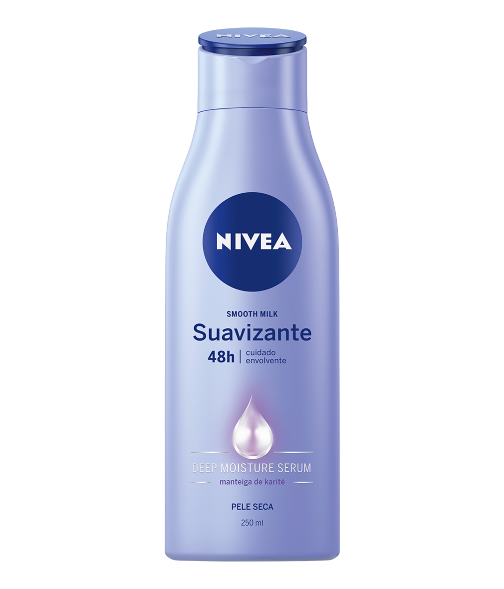 400ml NIVEA Smooth Milk Suavizante – Para Pele Seca – NIVEA