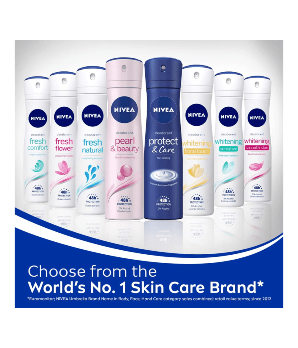 NIVEA Protect & Care Deodorant Spray 150ml - NIVEA India