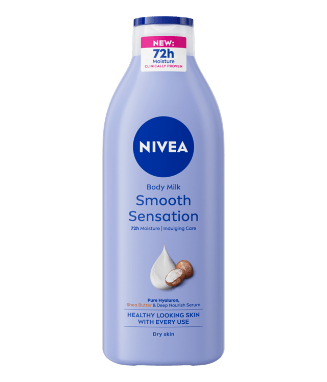 NIVEA Smooth Sensation mleko za negu tela 400ml – Suva koža