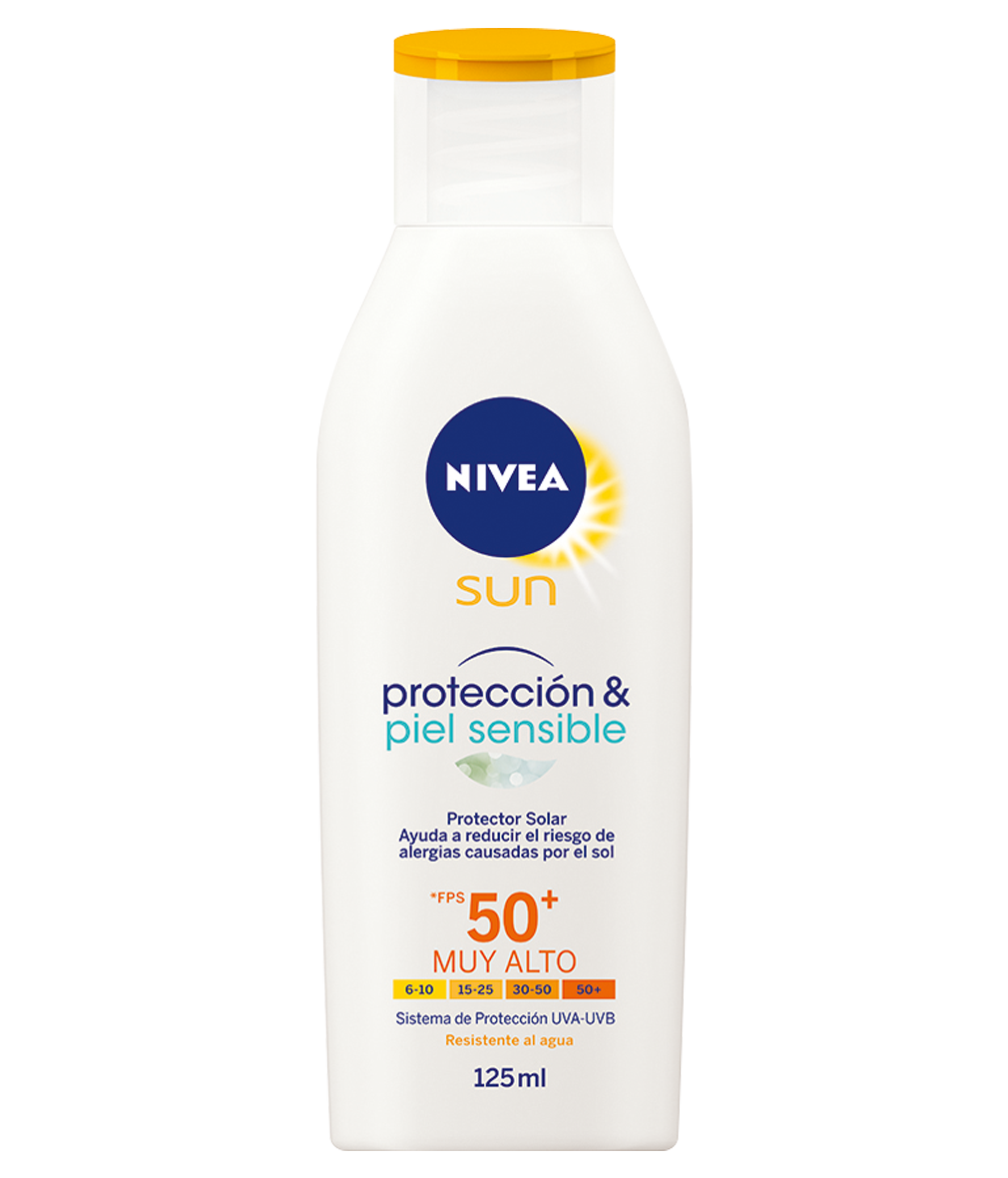 Bloqueador Solar Protección Piel Sensible (FPS 50) 125 ml - NIVEA SUN®