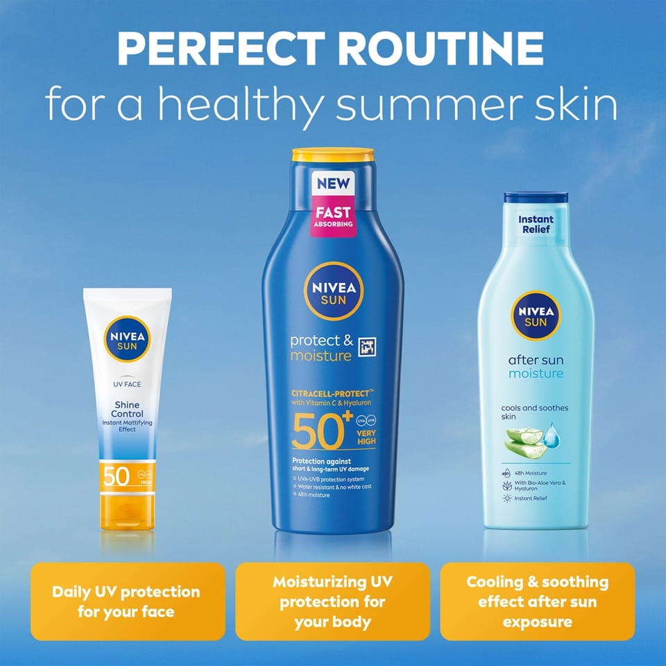 Moisturising Sunscreen - NIVEA Sun Protect & Moisture Lotion