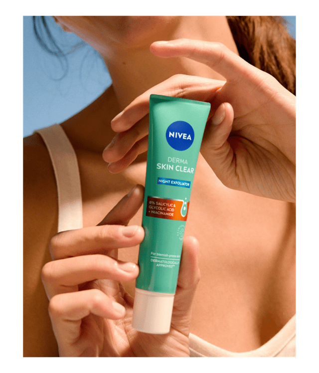 Derma Skin Clear Нощен пилинг - Против акне – NIVEA | 40мл