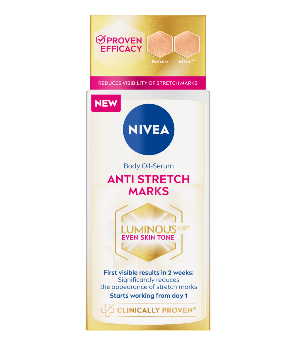 NIVEA LUMINOUS630 Anti-Stretch Mark Ορός Σώματος για Ραγάδες