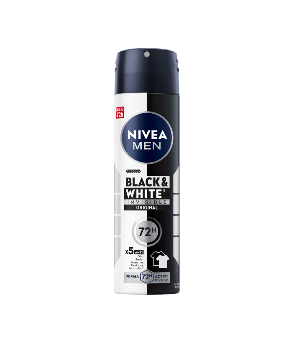 ANTITRANSPIRANTE NIVEA MEN BLACK & WHITE ORIGINAL 72H