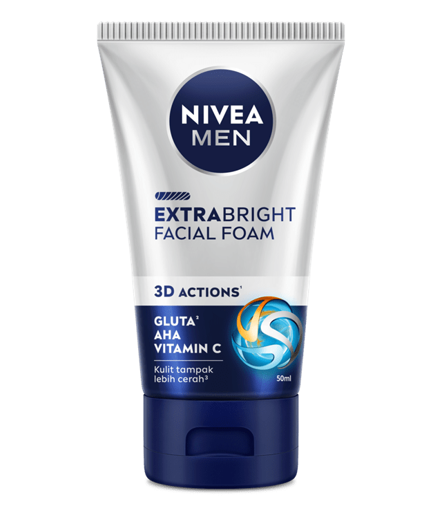 NIVEA MEN Extra Bright Facial Foam