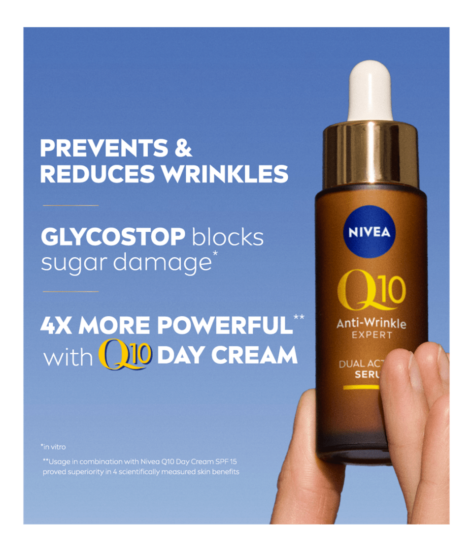 Q10 Dual Action Serum | Anti-Wrinkle Expert | NIVEA