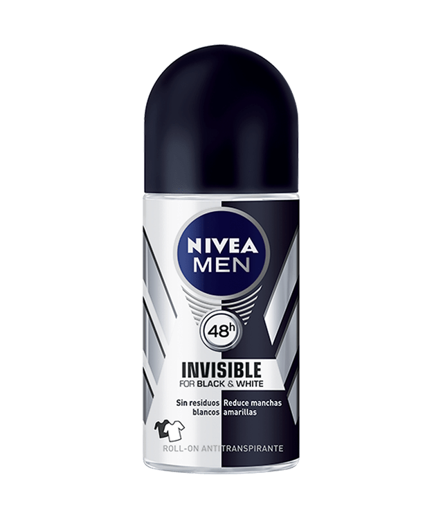 Desodorante Roll On | 50 ML | B&W Invisible Original | - NIVEA