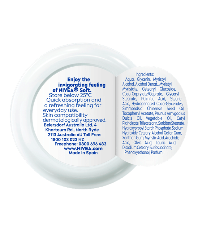 50ml Soft Moisturising Cream - NIVEA