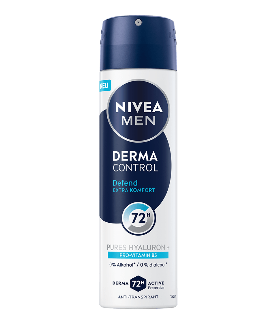 150ml Derma Control Defend Deo Spray - NIVEA MEN