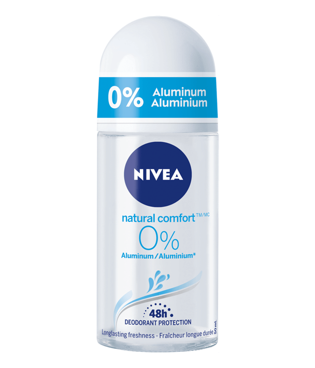Deodorant à bille sans aluminium NATURAL COMFORT | NIVEA® Canada