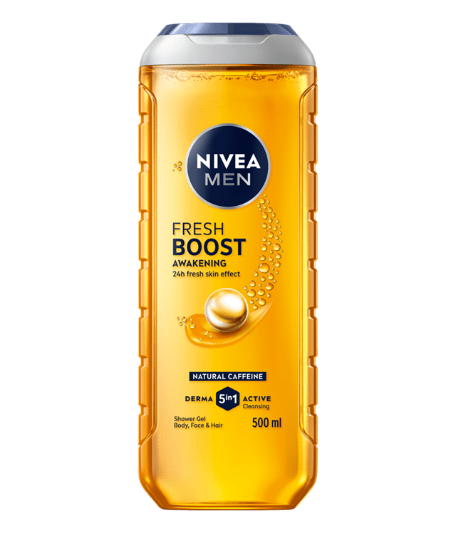 500ml Fresh Boost Shower Gel - Awakening - NIVEA MEN