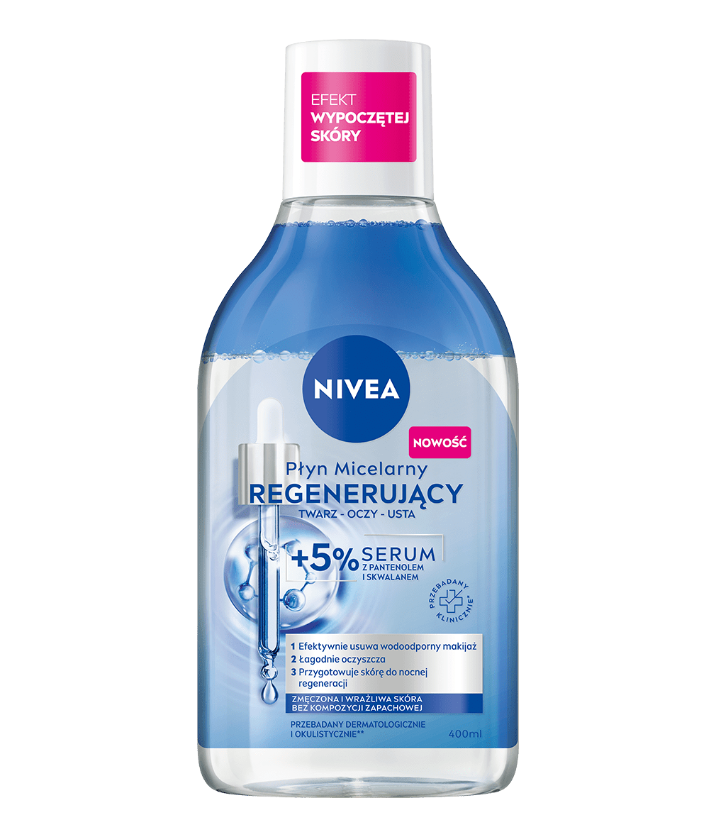NIVEA Regenerujący Płyn Micelarny z 5% Serum