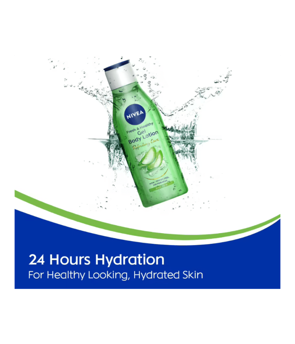 NIVEA Aloe Vera Gel Body Lotion with Smooth Skin Feel