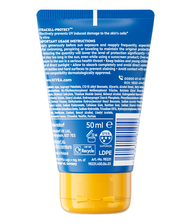 Moisturising Sunscreen - NIVEA Sun Protect & Moisture Lotion