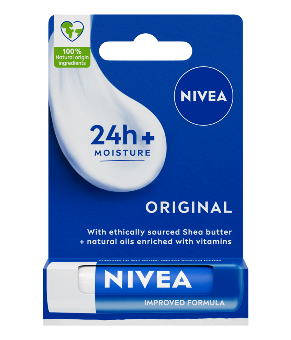 NIVEA Original Балсам за устни с подобрена формула
