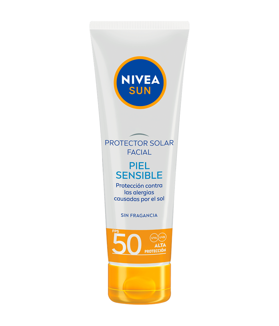 Protector Solar Facial Piel Sensible (FPS 50) 50 ml - NIVEA SUN®