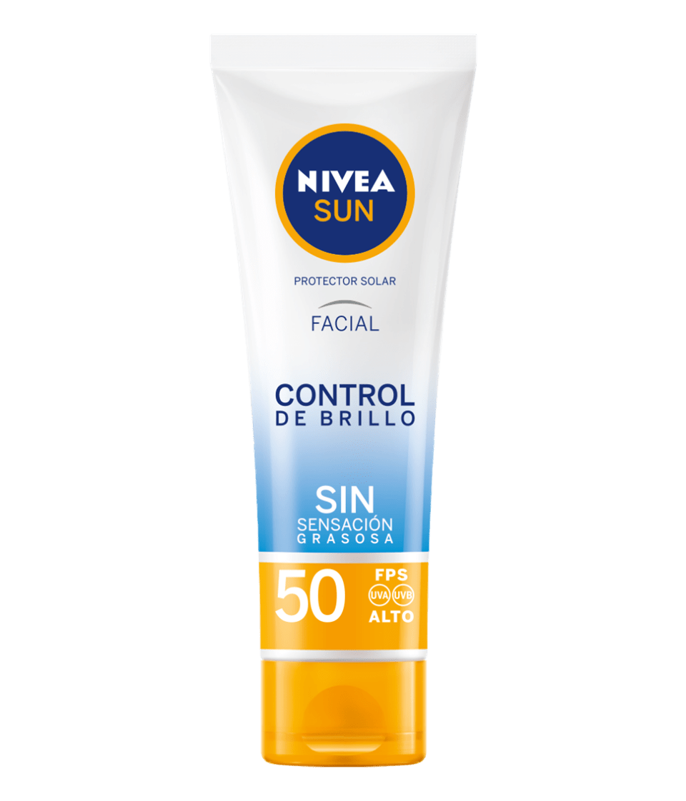 Protector solar matificante facial - NIVEA SUN UV Face Shine Control