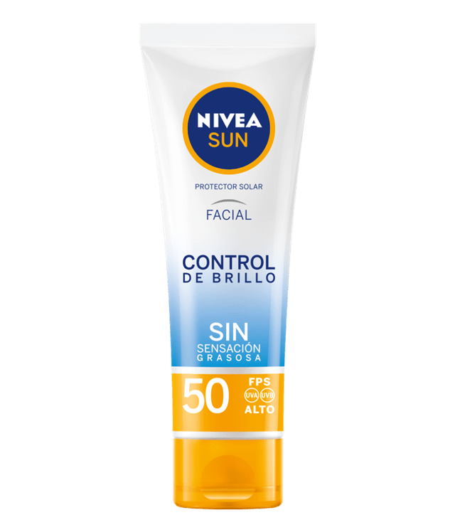 Protector solar matificante facial - NIVEA SUN UV Face Shine Control