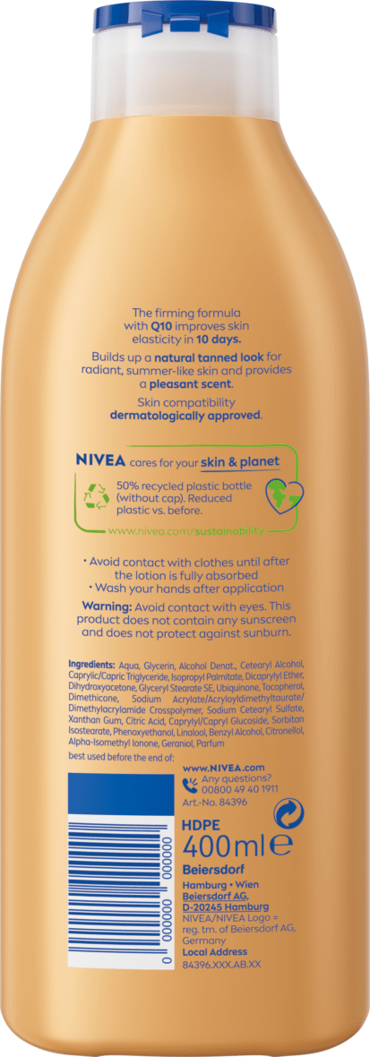 400ml Q10 Firming + Bronze Body Lotion – NIVEA
