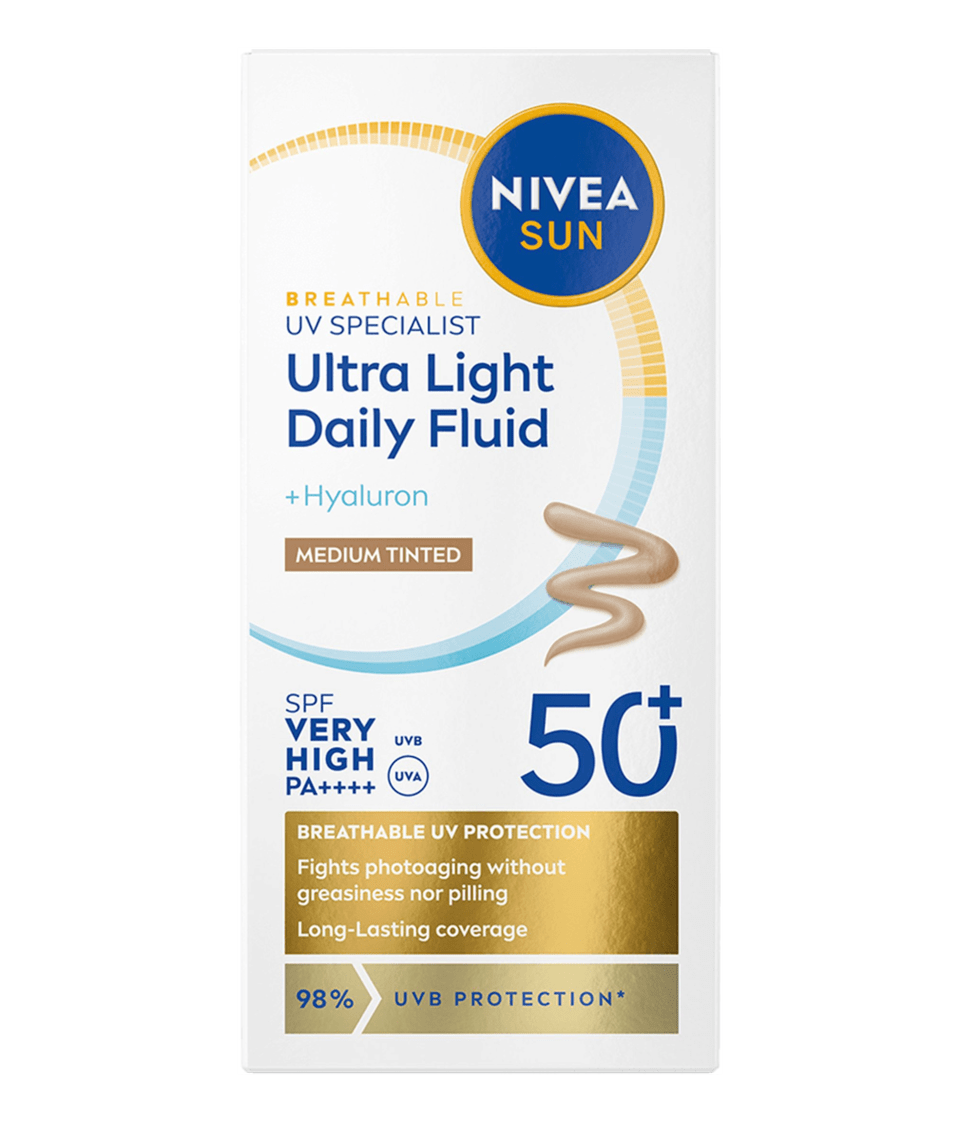 Breathable UV Specialist | Daily Fluid Medium Tinted | NIVEA SUN