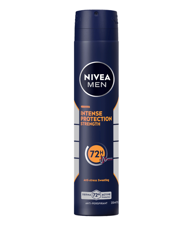 250ml INTENSE PROTECTION Strength Anti-Perspirant Aerosol – NIVEA MEN