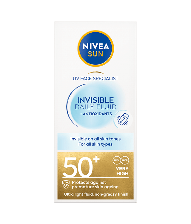 UV Face Invisible Daily Fluid SPF 50+ | Solkrem | NIVEA