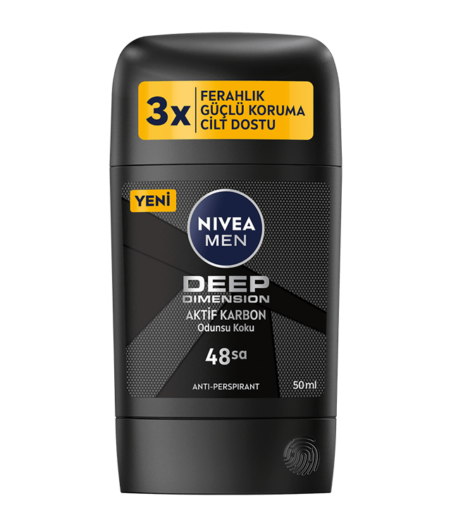 NIVEA MEN Deep Stick: Aktif Karbon & Odunsu Koku