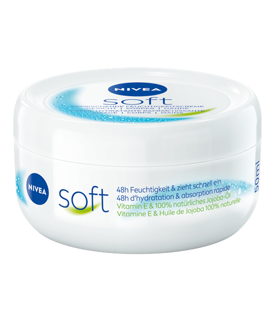 NIVEA Soft – jetzt das gesamte Soft Sortiment entdecken