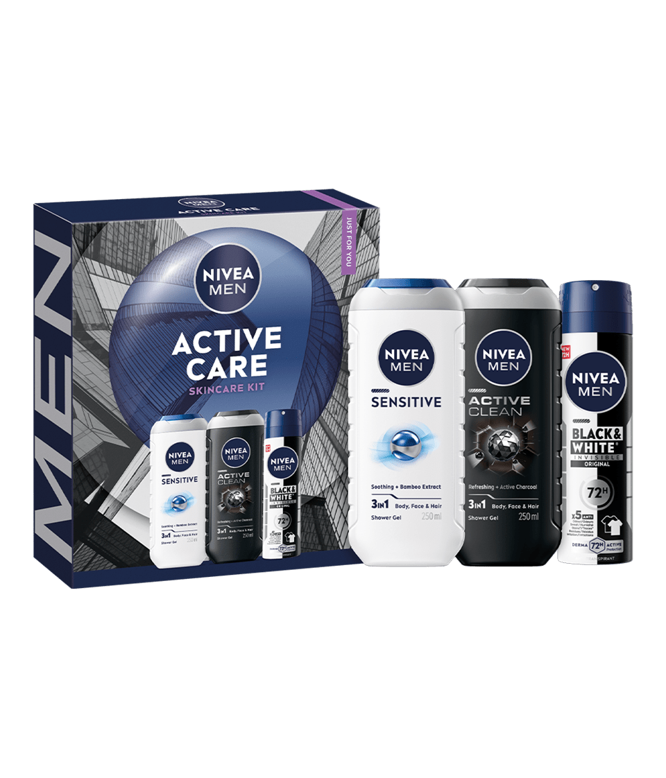 NIVEA MEN Active Care Skincare Kit geschenkset