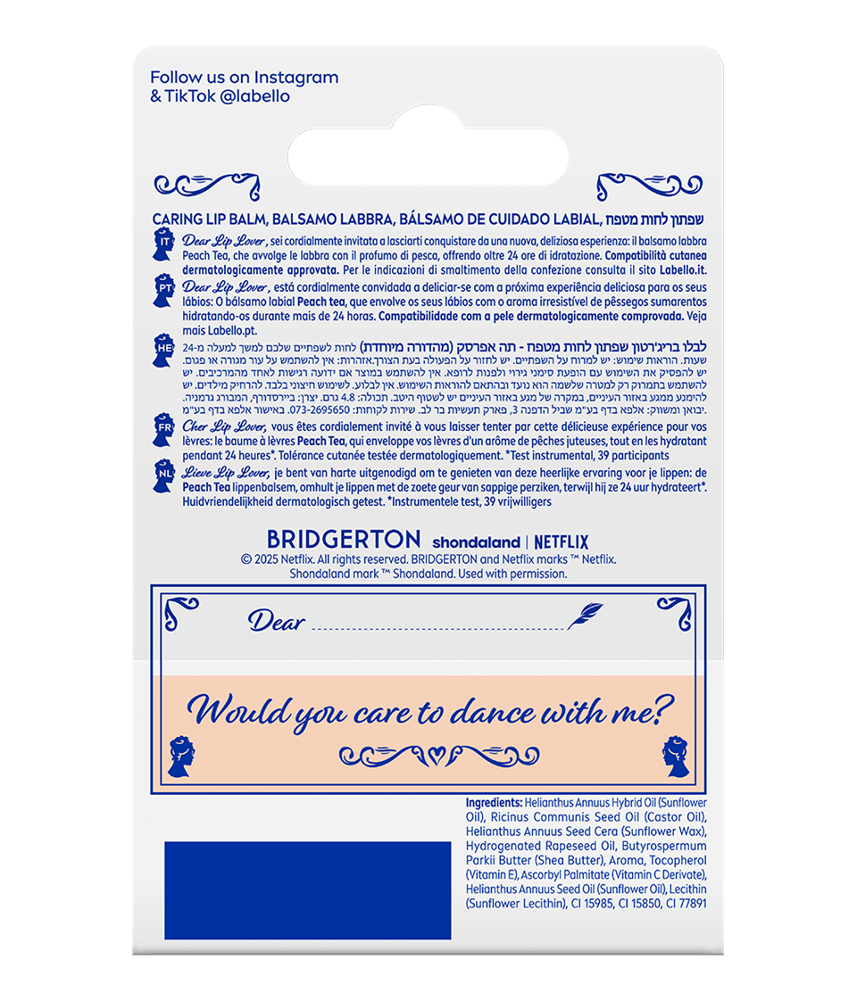 Labello LIMITED EDITION PEACH TEA