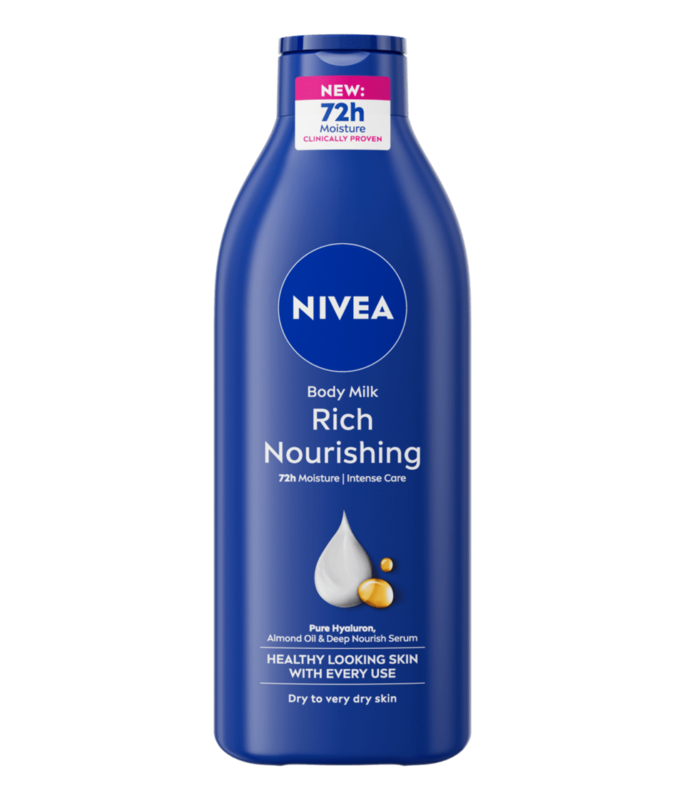 Mleko za telo NIVEA Rich Nourishing za suho kožo 400 ml