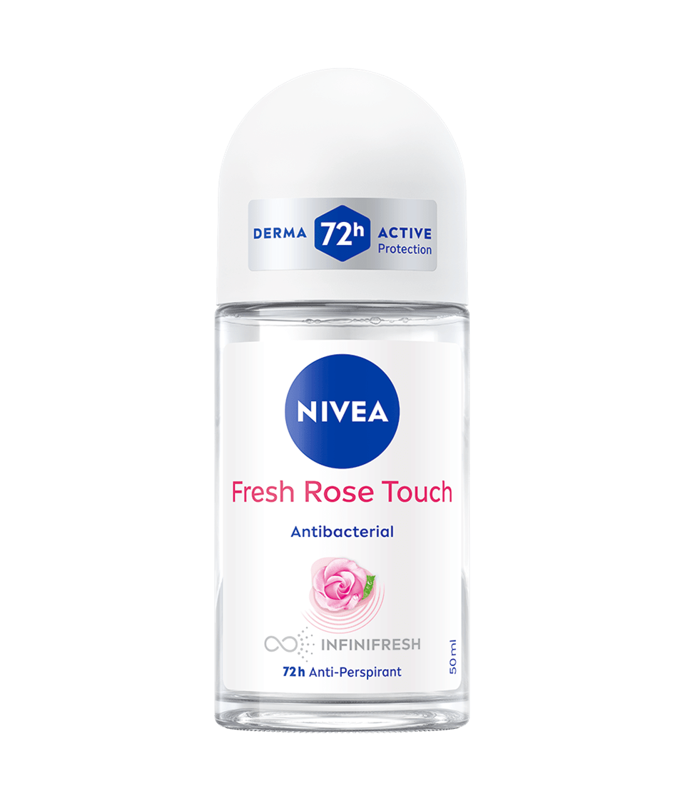 50ml Fresh Rose Touch antiperspirant roll-on – NIVEA