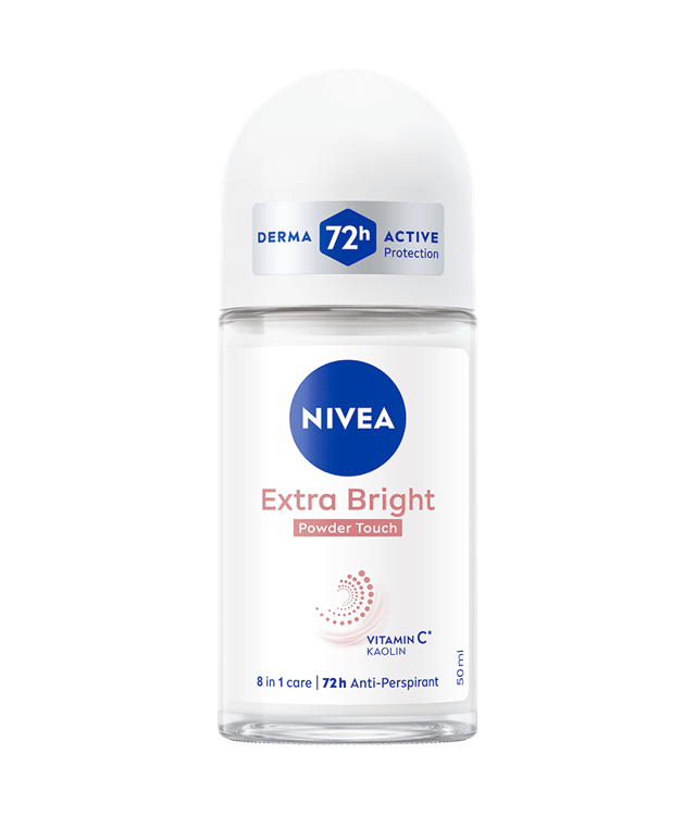 85968 Extra Bright Powder Touch Roll-On - NIVEA