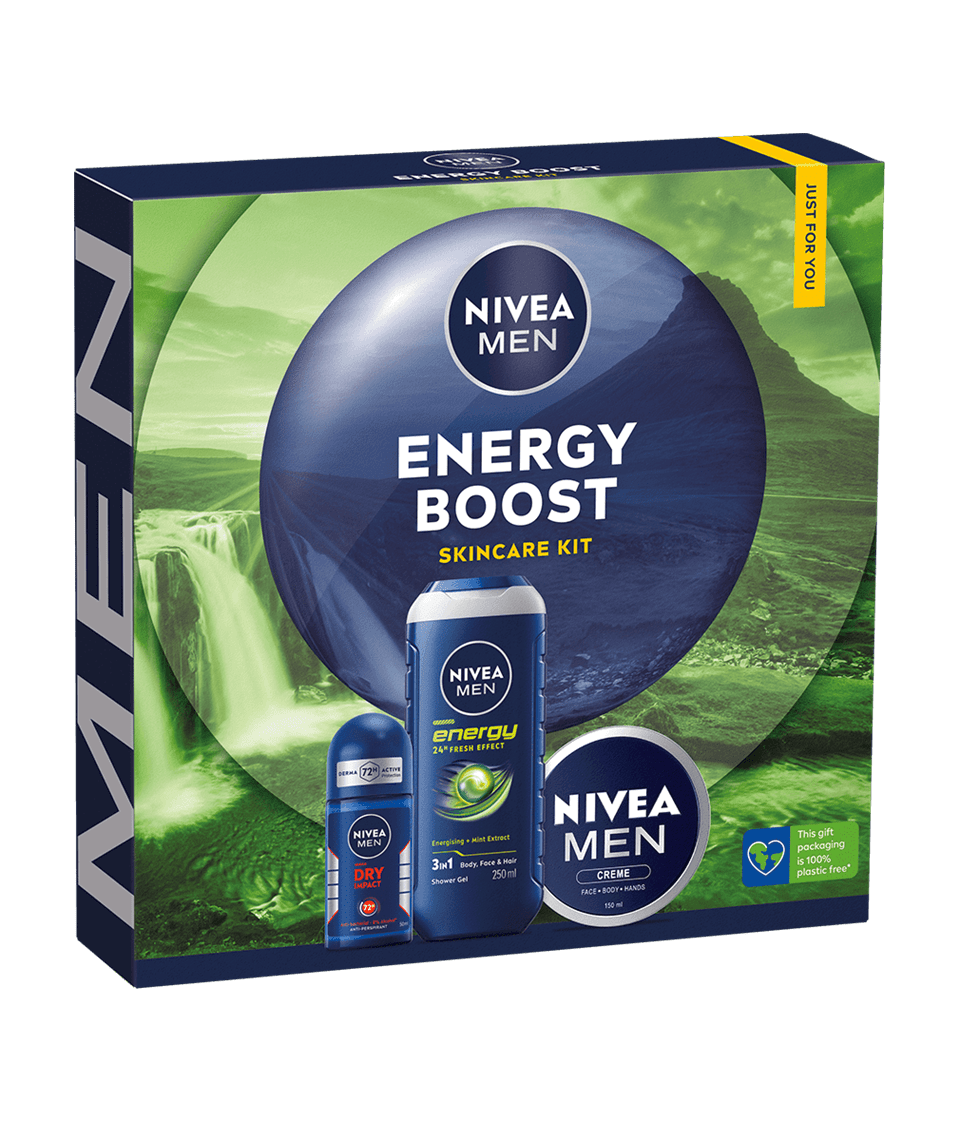 NIVEA MEN Giftpack Energy Boost - NIVEA - NIVEA (på engelska)