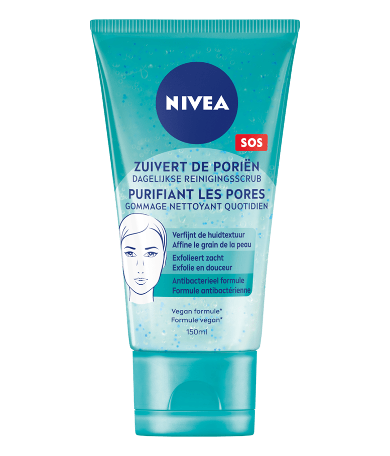Gezichts-exfoliant en scrub voor alle huidtypes | NIVEA