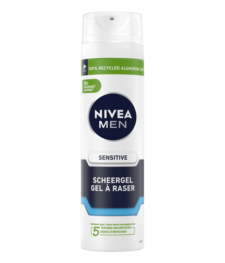 Sensitive Scheergel – Huid Bescherming – NIVEA MEN