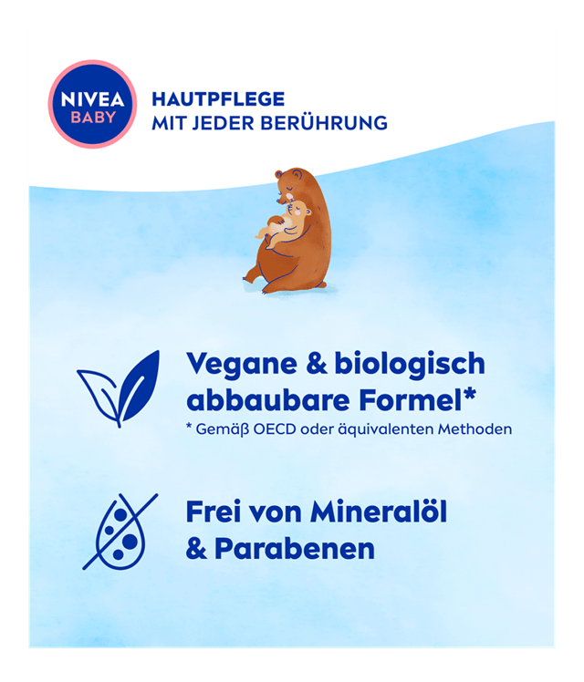 Soft Creme Babycreme zieht schnell ein – NIVEA BABY
