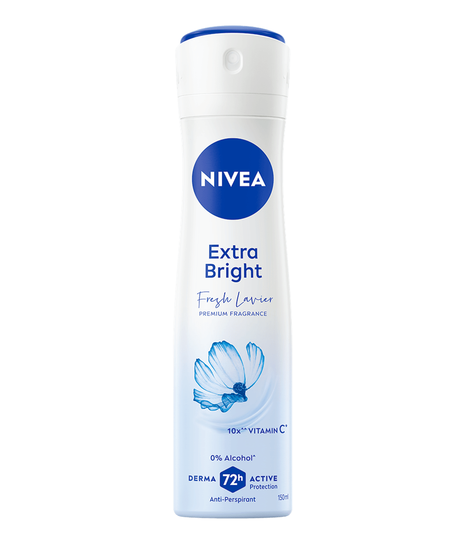 NIVEA Extra Bright Fresh Lavier Anti Perspirant - 150ml