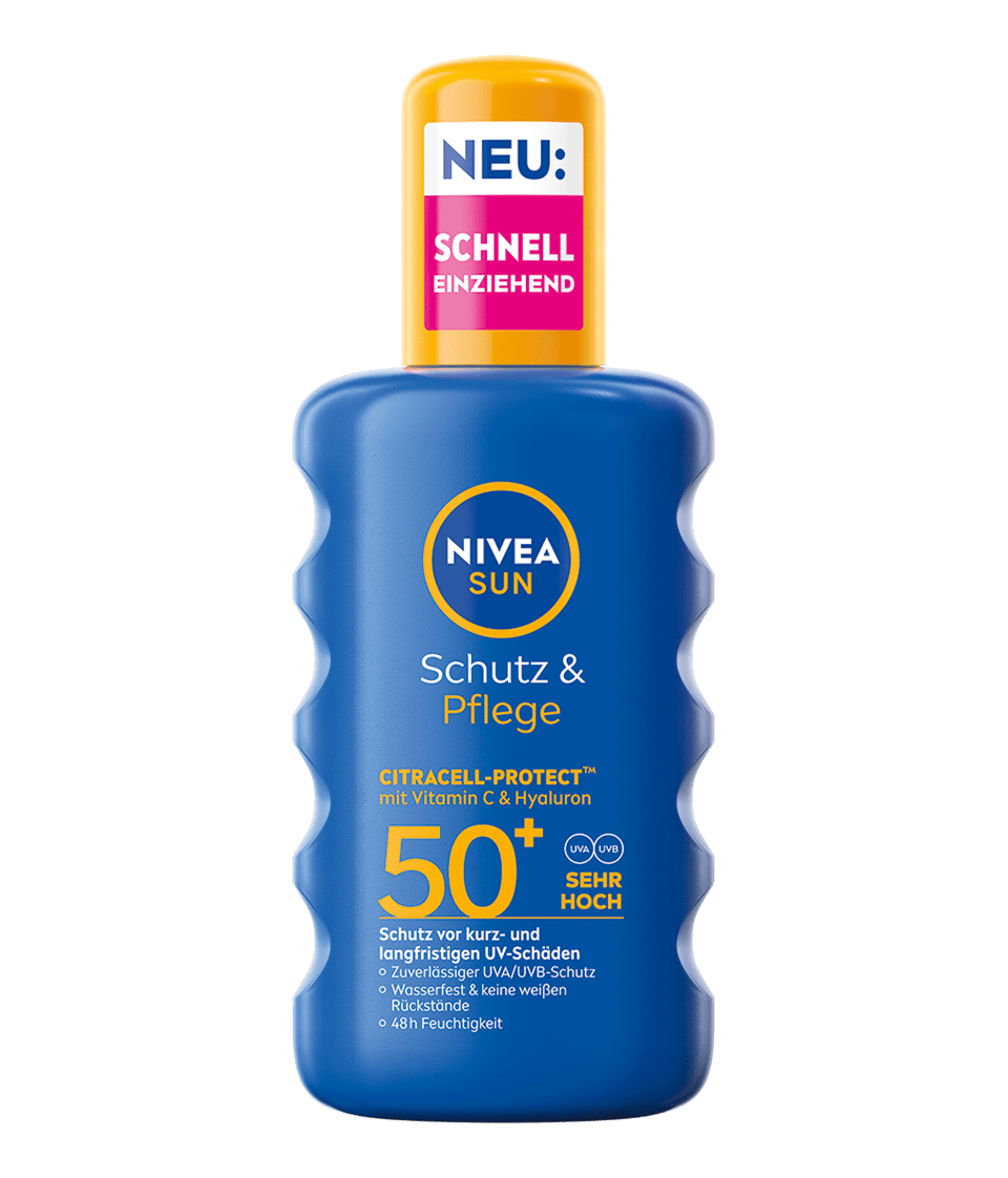 Schutz & Pflege LSF 50+ Sonnenspray – NIVEA SUN